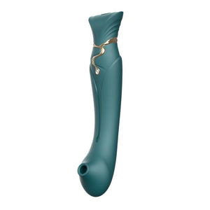 Zalo Queen Vibrator Set - Twilight Purple