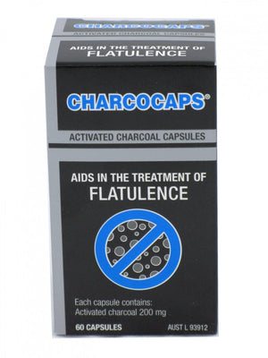 Charcocaps Capsules 200 mg 60