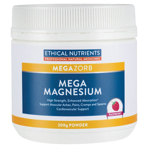 Ethical Nutrients MEGAZORB Mega Magnesium Powder 200G