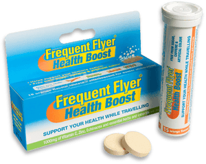 Frequent Flyer Health Boost Orange Flavour 15 Tablets