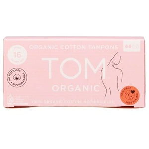 TOM Organic Mini Tampons (16 pack)